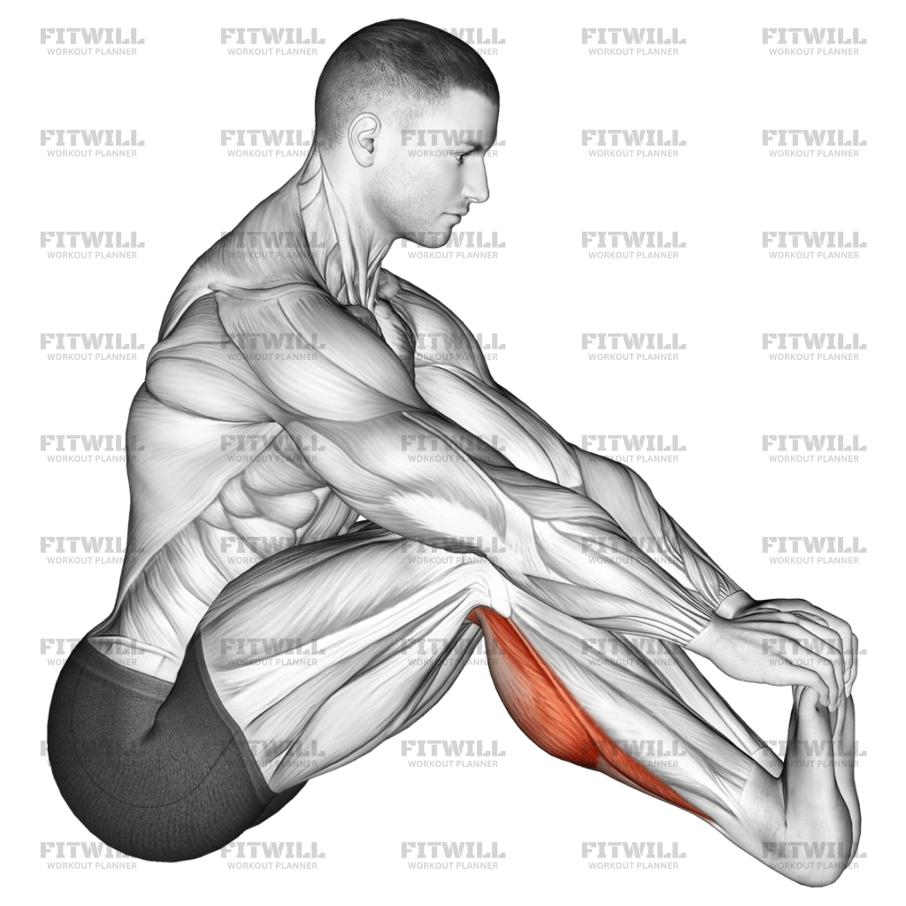 Sitting Toe Pull Achilles Stretch: Exercise Guide, Techniques, Benefits ...