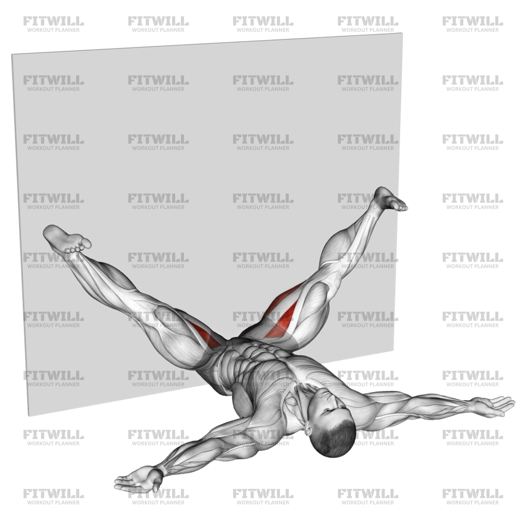 Lying Leaning Against The Wall Stretch: Exercise Guide, Techniques ...