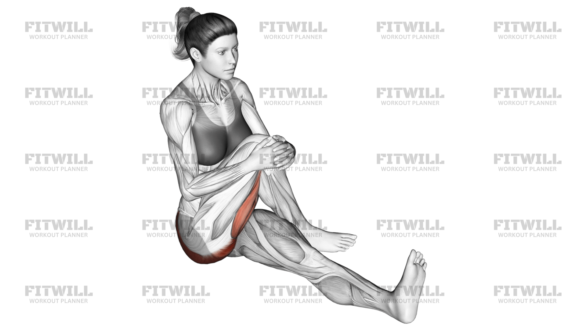 Seated Bent Knee To Chest Buttock Stretch: Guide, Techniques, Benefits ...