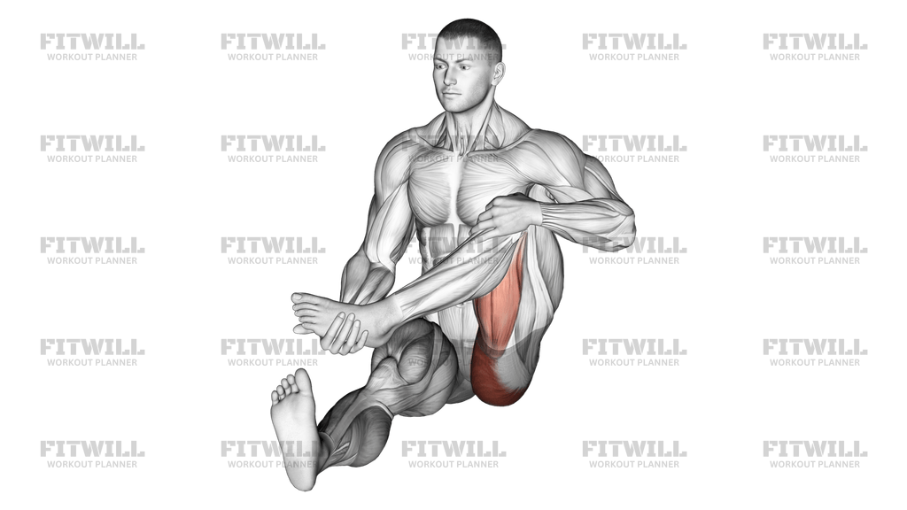 Sitting Foot To Chest Buttocks Stretch: Exercise Guide, Techniques ...
