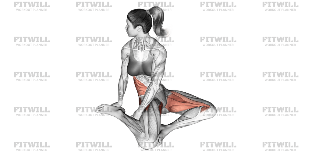 Sitting Rotational Hip Stretch: Exercise Guide, Techniques, Benefits ...