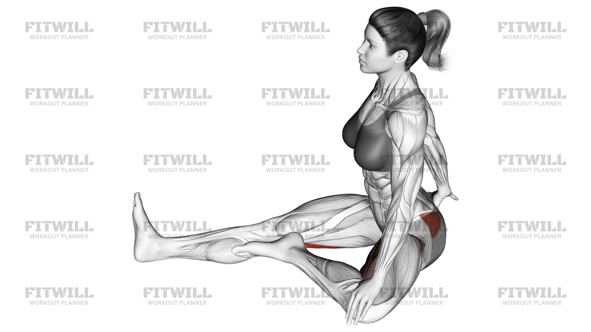 Sitting One Leg External Stretch: Exercise Guide, Techniques, Benefits ...