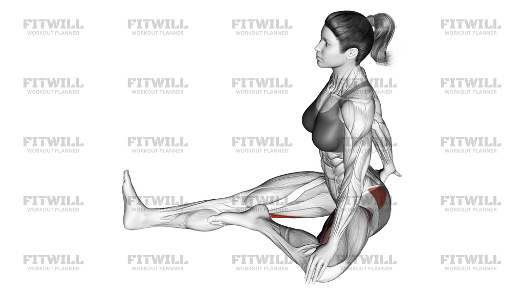 Sitting One Leg External Stretch: Exercise Guide, Techniques, Benefits ...
