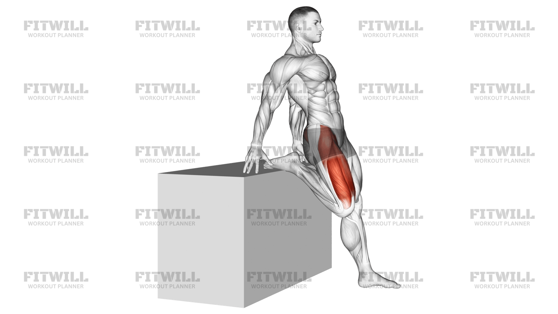 Supported One Leg Standing Hip Flexor And Knee Extensor Stretch ...