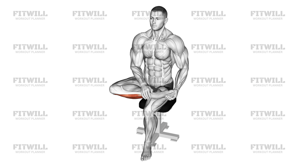 Seated Toe Extensor And Foot Everter Stretch: Exercise Guide ...