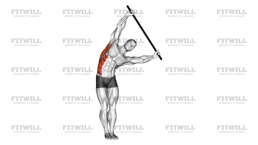 Standing Side Stretch With Stick: Exercise Guide, Techniques, Benefits ...