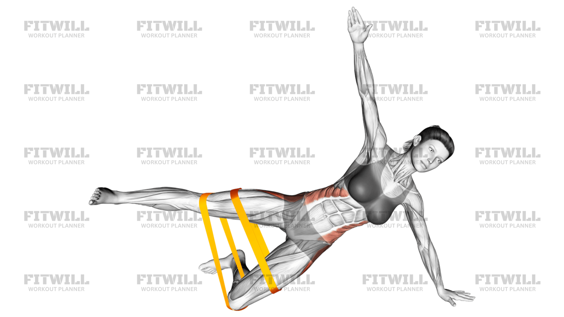 Resistance Band Kneeling Side Plank: Exercise Guide, Techniques ...