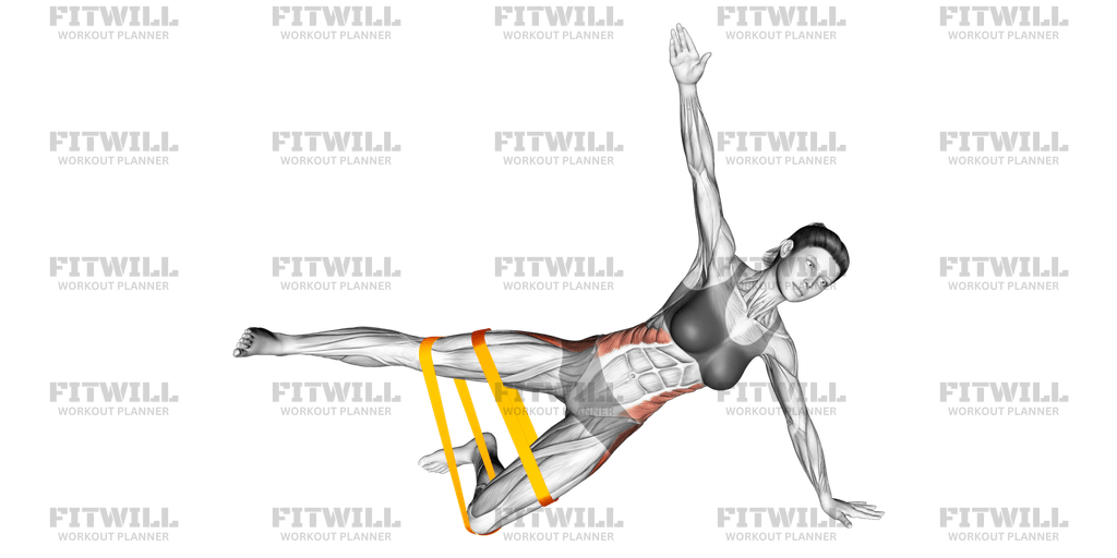 Resistance Band Kneeling Side Plank: Exercise Guide, Techniques ...