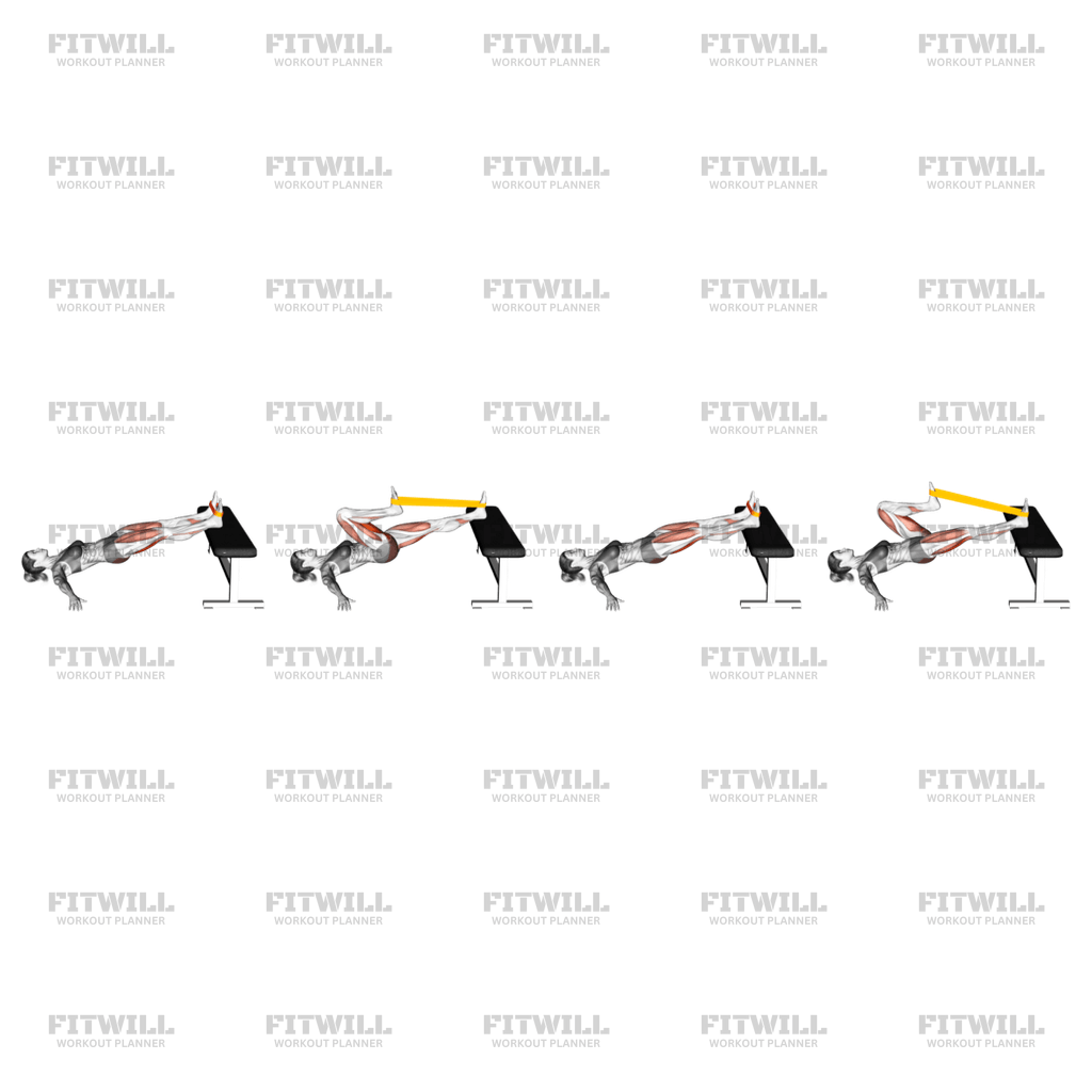 Resistance Band Supine Hip Bridge March Exercise Guide Techniques