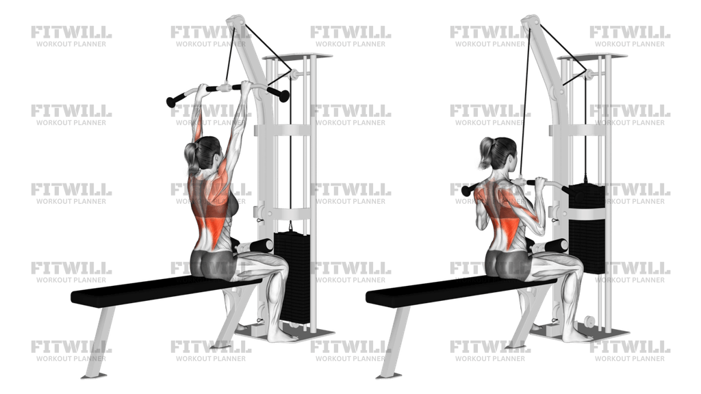 Cable Pulldown: Exercise Guide, Techniques, Benefits, How to, Muscles ...