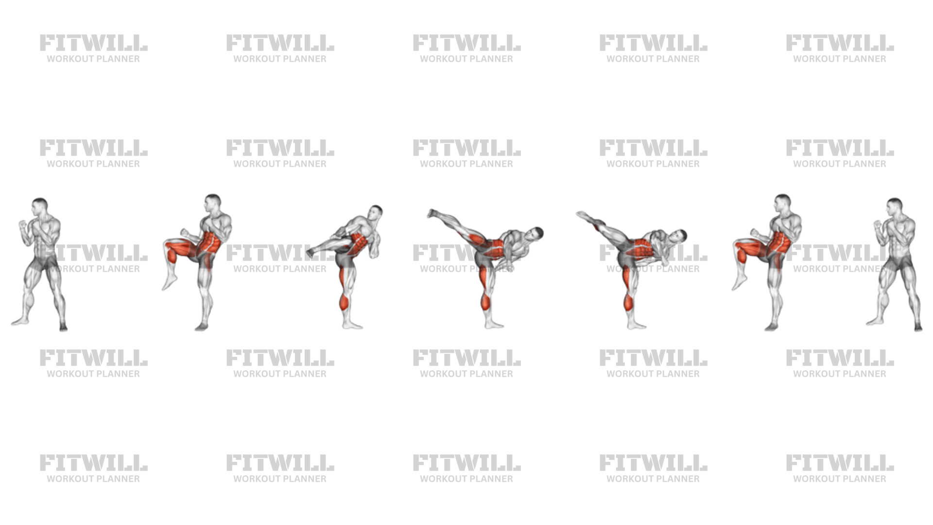 Front Leg Hook Kick. Kickboxing: Exercise Guide, Techniques, Benefits ...