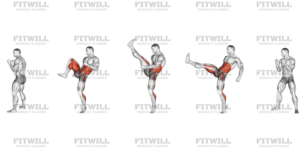 Rear Axe Kick. Kickboxing: Exercise Guide, Techniques, Benefits, How to ...