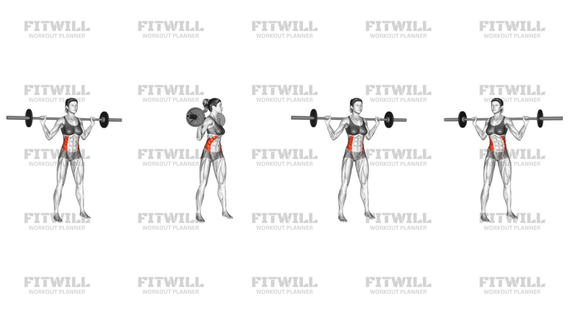 Barbell Standing Twist: Exercise Guide, Video, Techniques, Benefits ...