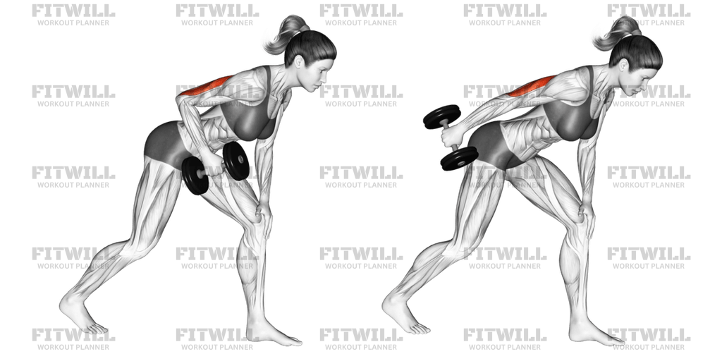 Dumbbell One Arm Kickback: Exercise Guide, Video, Techniques, Benefits ...