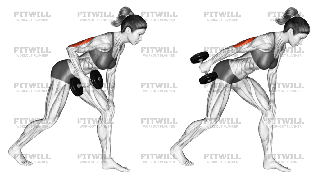 Dumbbell One-Arm Kickback: Exercise Guide, Video, Techniques, Benefits ...