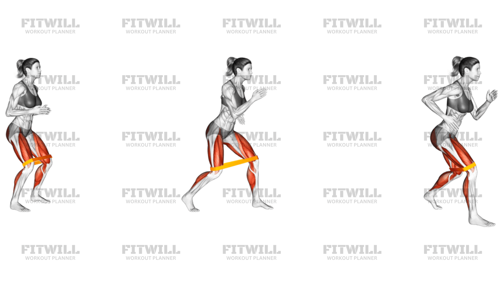Resistance Band Walk: Exercise Guide, Techniques, Benefits, How to ...