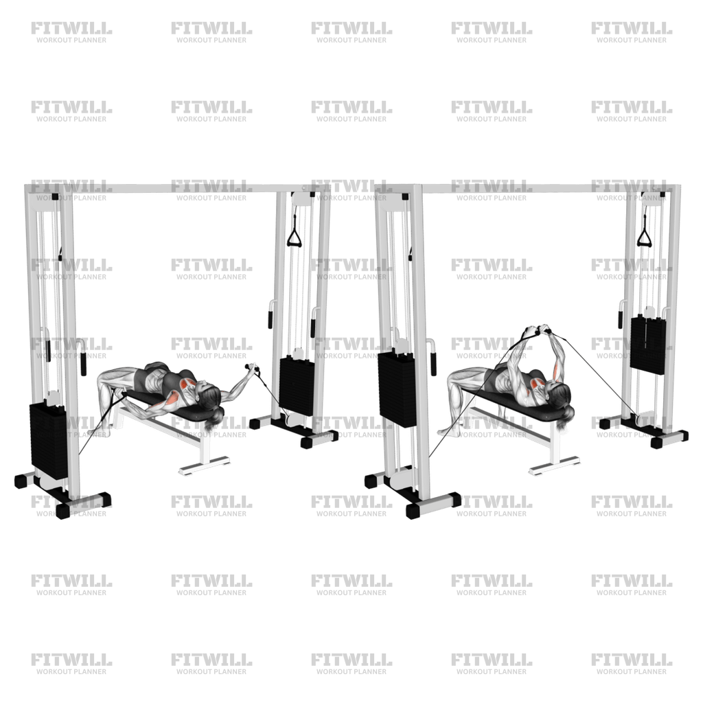 Cable Lying Fly: Exercise Guide, Video, Techniques, Benefits, How to ...