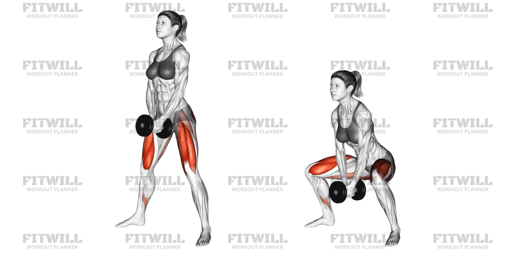 Sentadilla Sumo Con Mancuerna Y Agarre En Barra: Guía de Ejercicios, Video, Técnicas, Beneficios ...