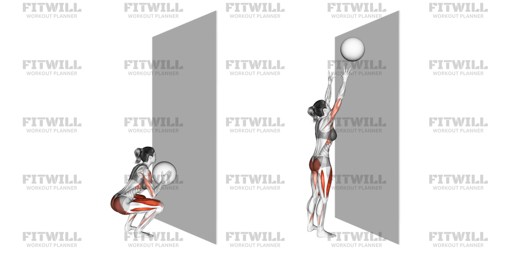 Wall Ball: Exercise Guide, Techniques, Benefits, How to, Muscles Worked ...