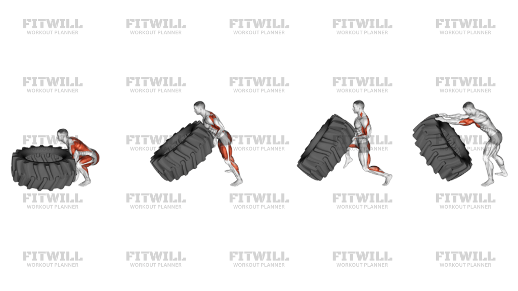 Tire Flip: Exercise Guide, Techniques, Benefits, How to, Muscles Worked ...
