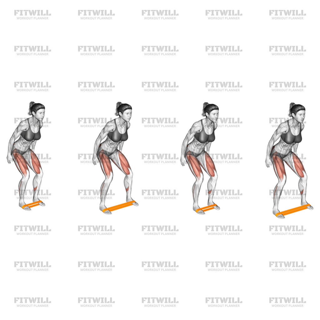 Resistance Band Lateral Walk: Exercise Guide, Video, Techniques ...