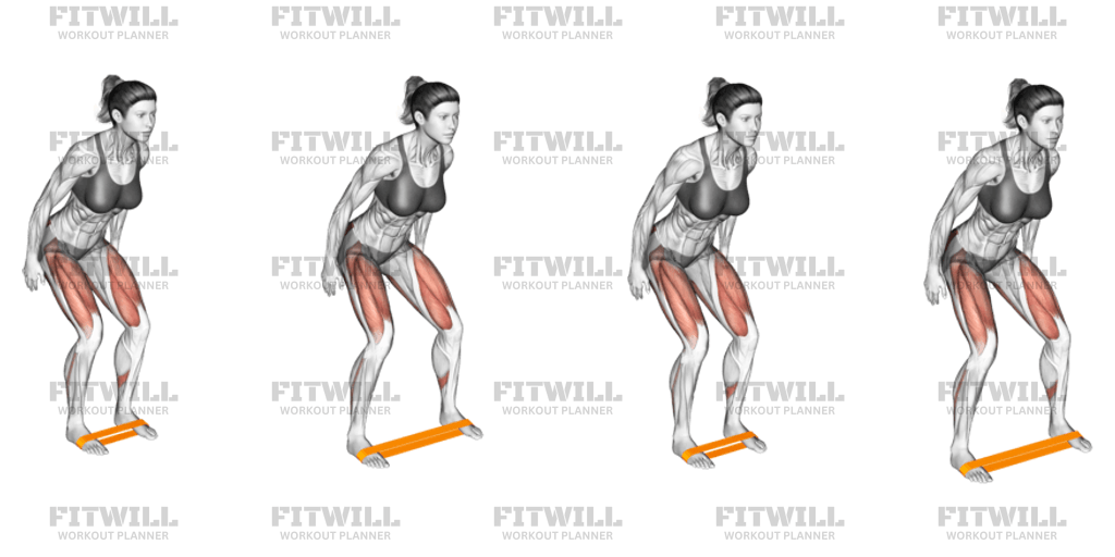 Resistance Band Lateral Walk: Exercise Guide, Video, Techniques ...