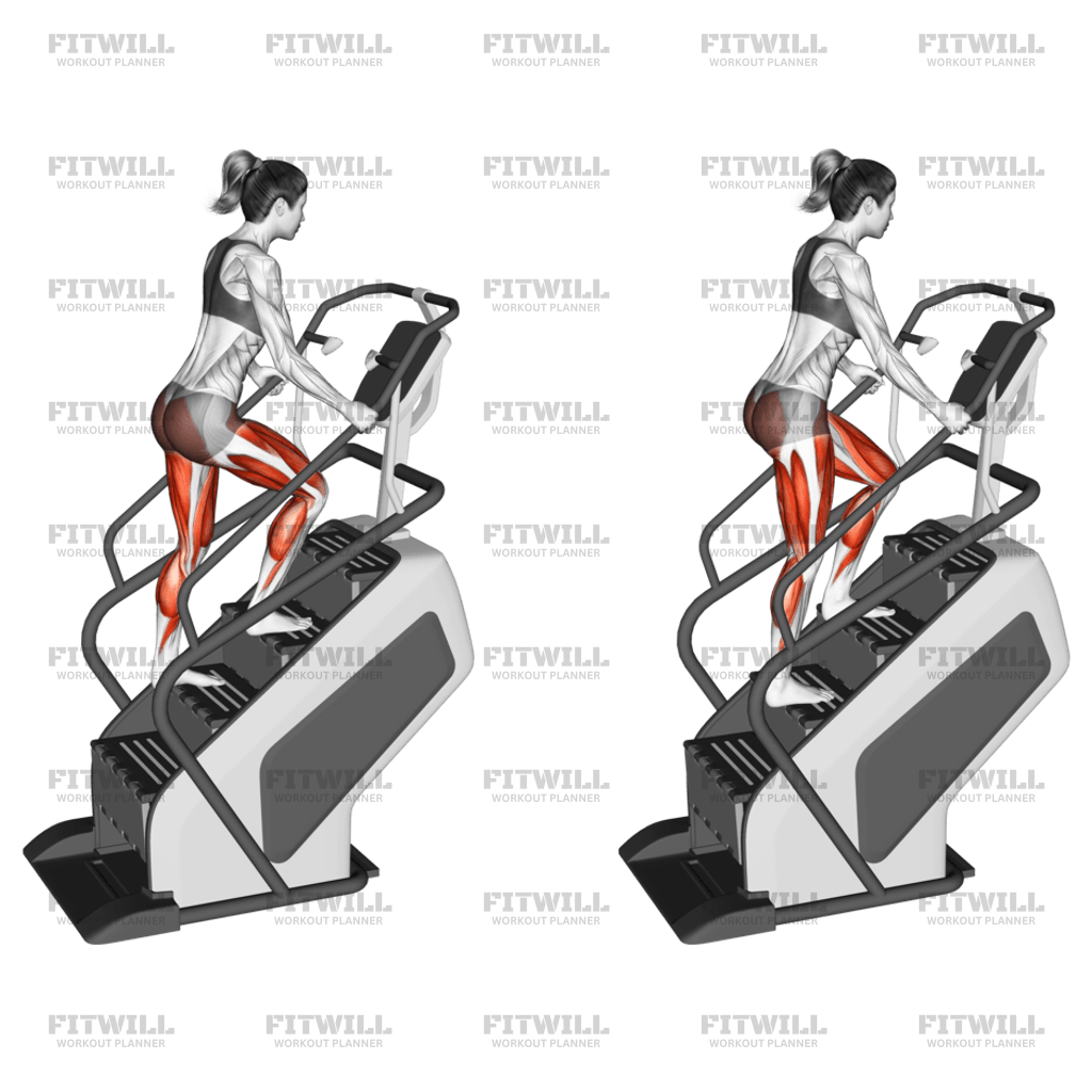 Walking On Stepmill: Exercise Guide, Video, Techniques, Benefits, How ...