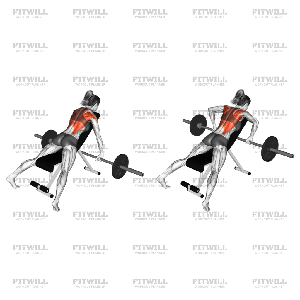 Barbell Incline Row: Exercise Guide, Video, Techniques, Benefits, How ...