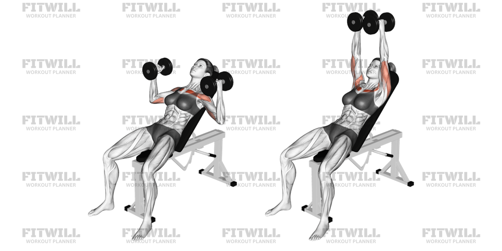 Dumbbell Incline Hammer Press: Exercise Guide, Video, Techniques ...