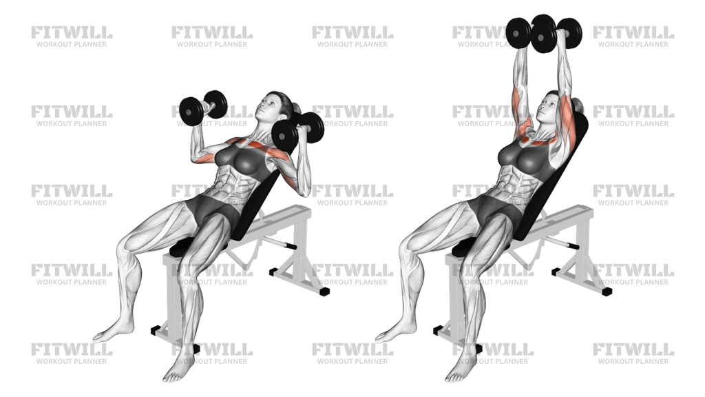 Dumbbell Incline Hammer Press: Exercise Guide, Video, Techniques ...