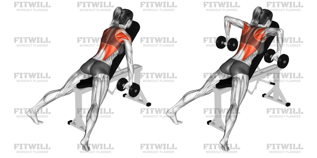 Dumbbell Incline Row: Exercise Guide, Video, Techniques, Benefits, How ...