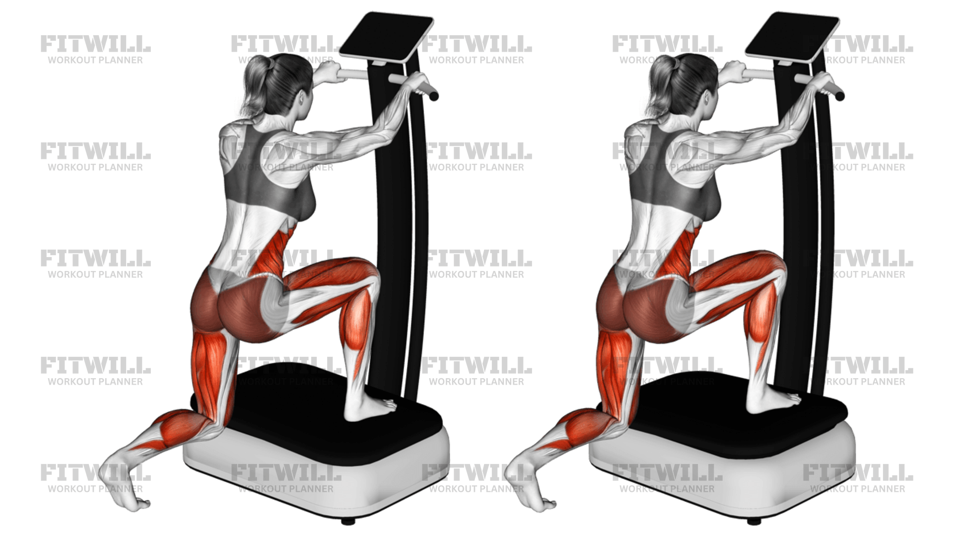 Vibrate Plate Lunge: Exercise Guide, Video, Techniques, Benefits, How ...