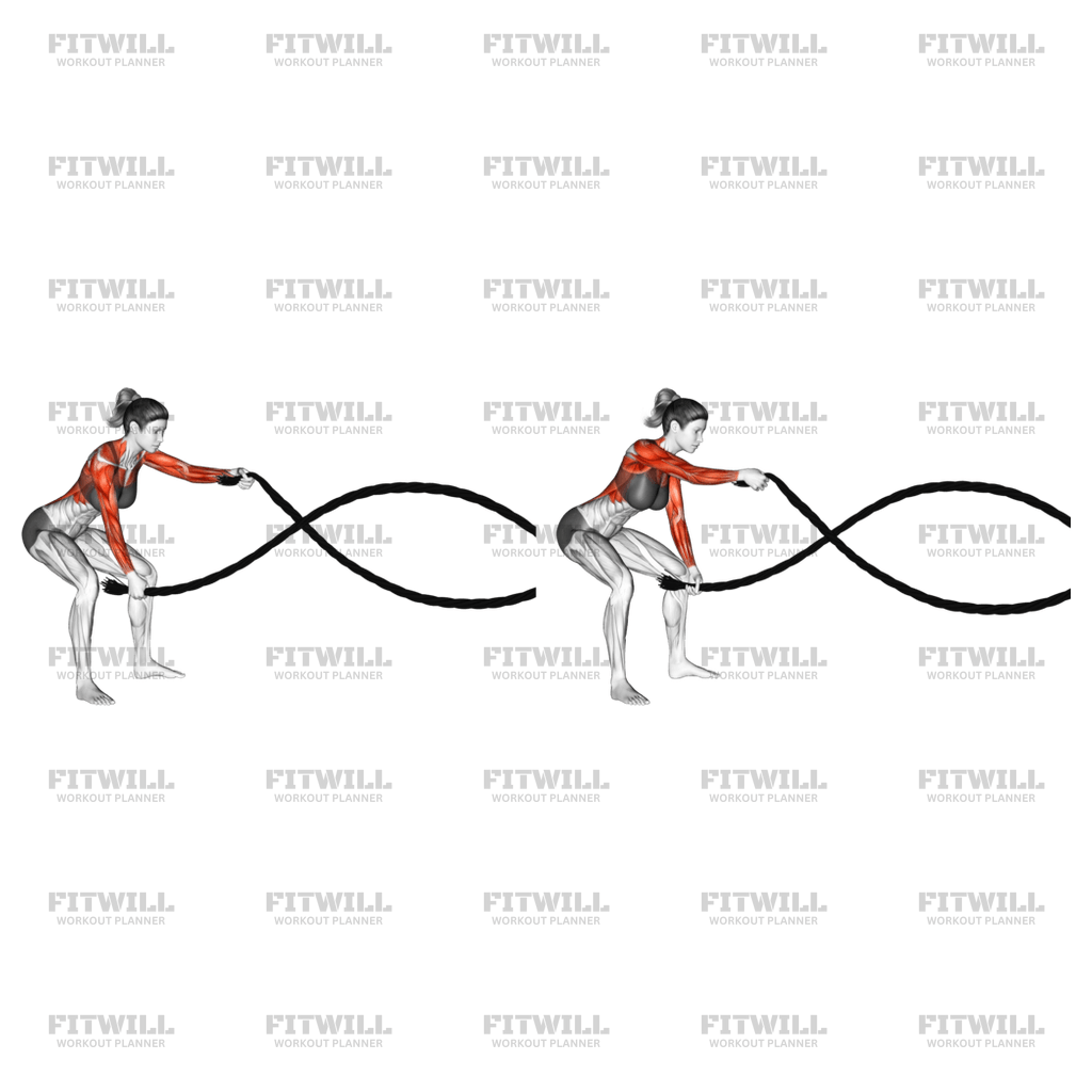 Battling Ropes: Exercise Guide, Video, Techniques, Benefits, How to ...