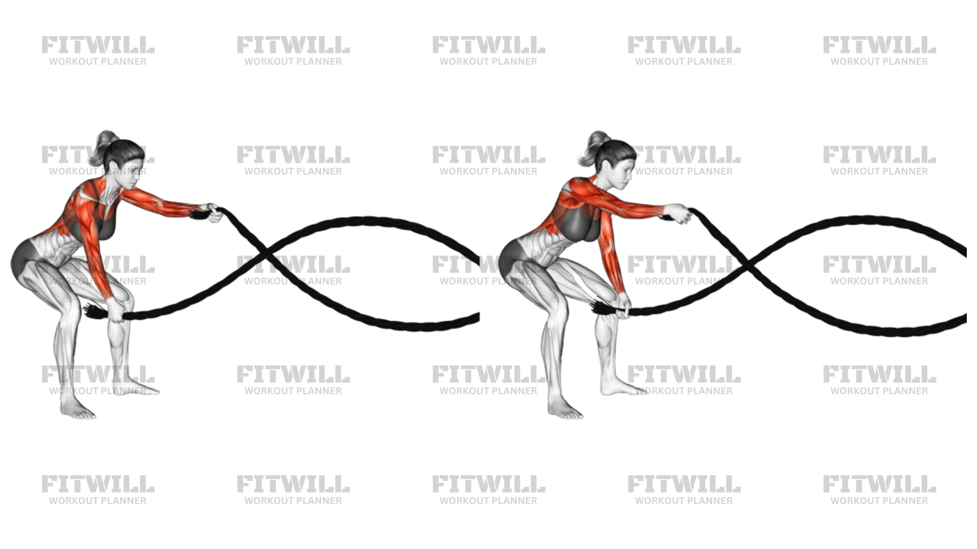 Battling Ropes: Exercise Guide, Video, Techniques, Benefits, How to ...