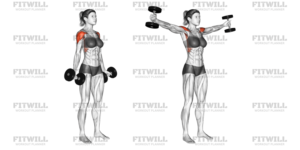 Dumbbell Full Can Lateral Raise: Exercise Guide, Techniques, Benefits ...