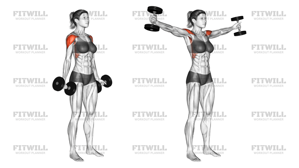 Dumbbell Full Can Lateral Raise: Exercise Guide, Techniques, Benefits ...