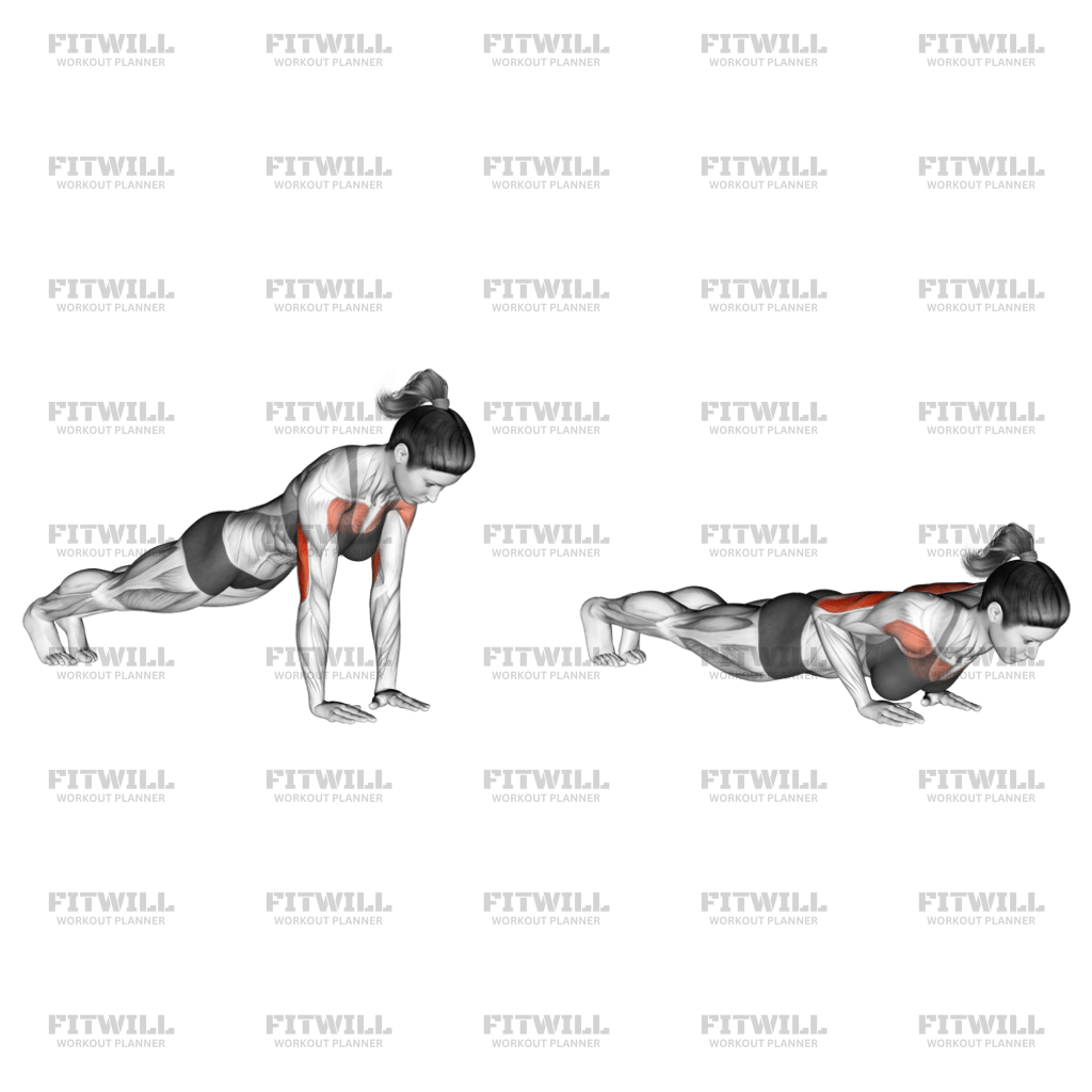 Close-Grip Push-up: Exercise Guide, Video, Techniques, Benefits, How to ...