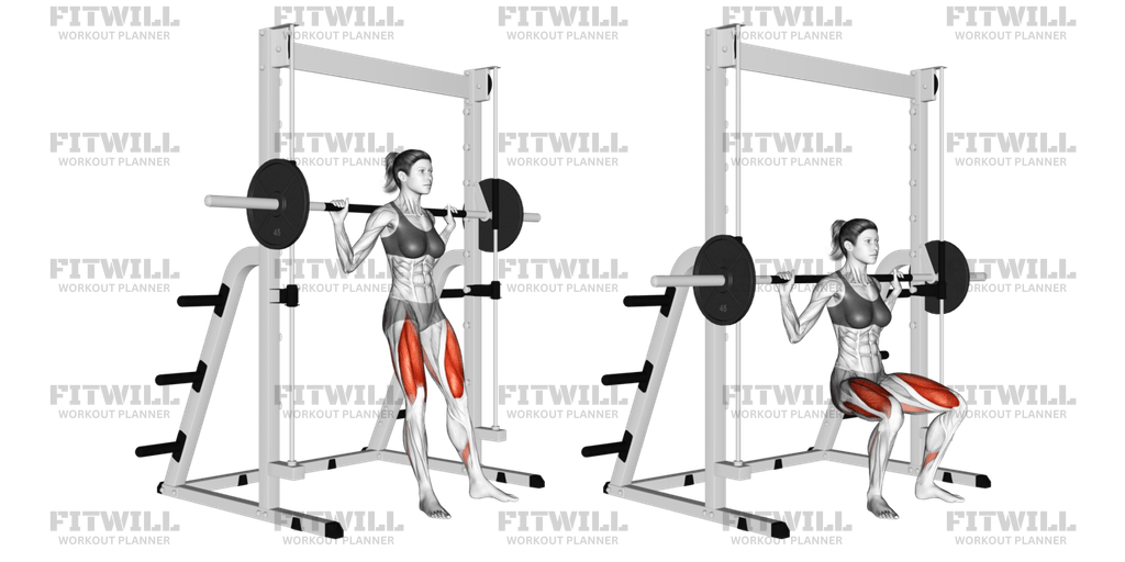 Smith Chair Squat: Exercise Guide, Video, Techniques, Benefits, How to ...