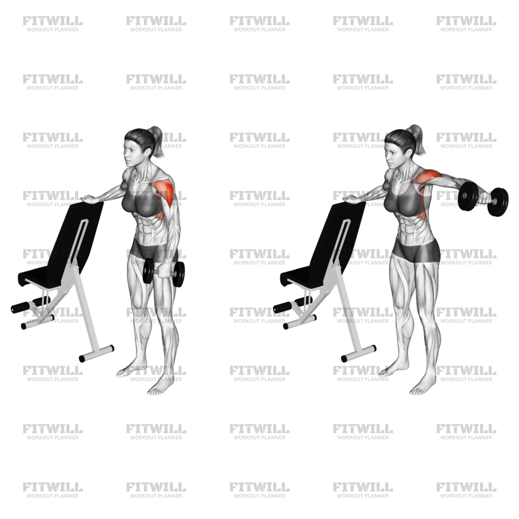 Dumbbell One Arm Lateral Raise: Exercise Guide, Techniques, Benefits ...