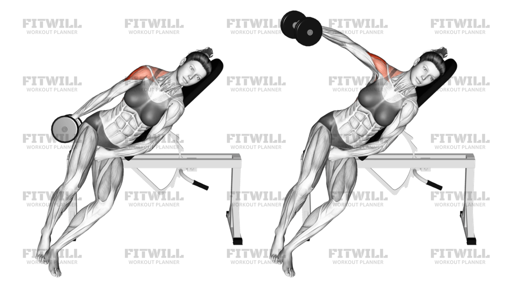 How to do Dumbbell Incline One Arm Lateral Raise: Techniques, Benefits ...