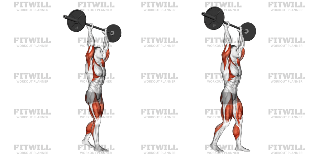 Barbell Overhead Carry: Exercise Guide, Techniques, Benefits, How to ...