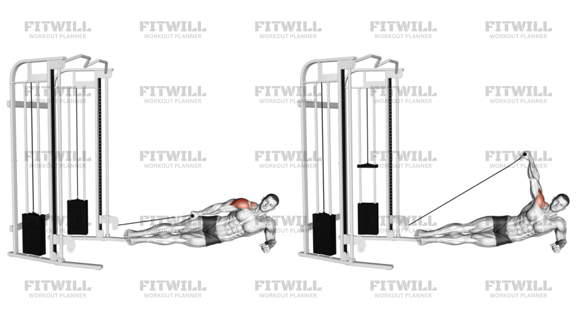 Cable Side Lying Lateral Raise: Exercise Guide, Techniques, Benefits ...