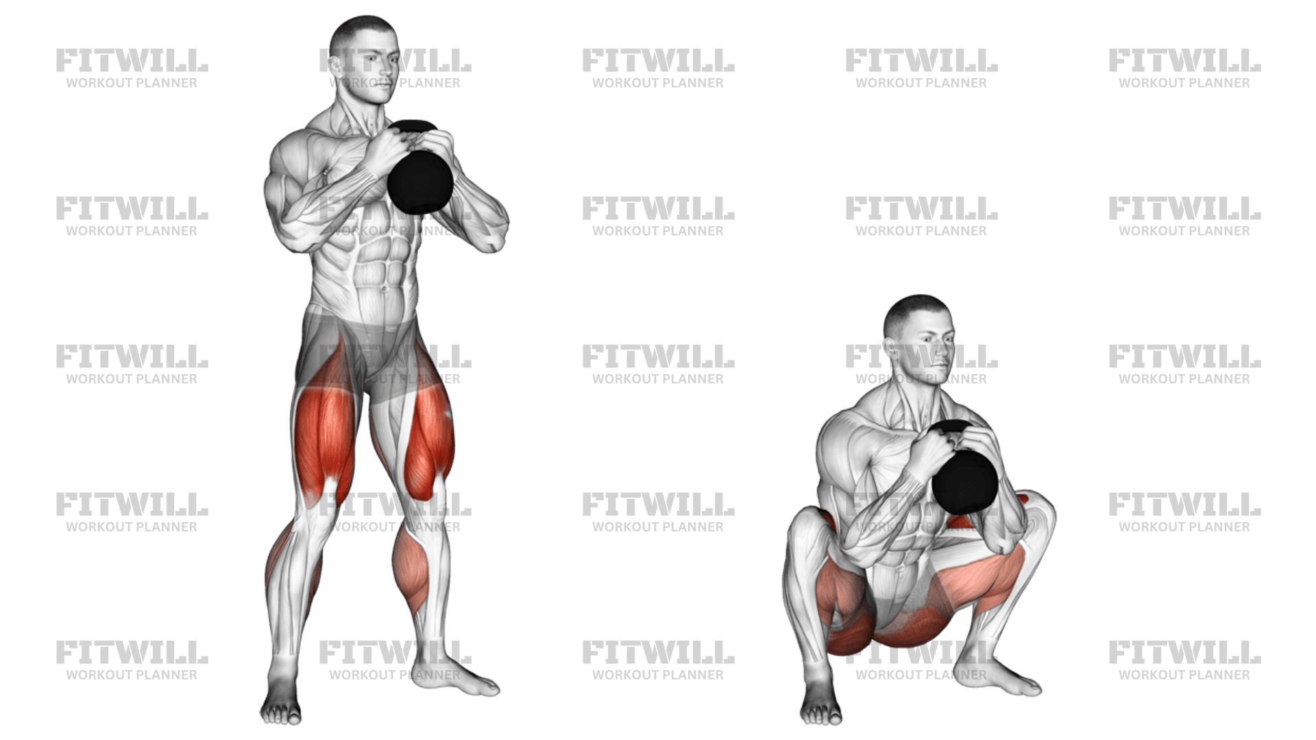 Sentadilla De Copa Con Kettlebell Para Movilidad: Guía de Ejercicios ...