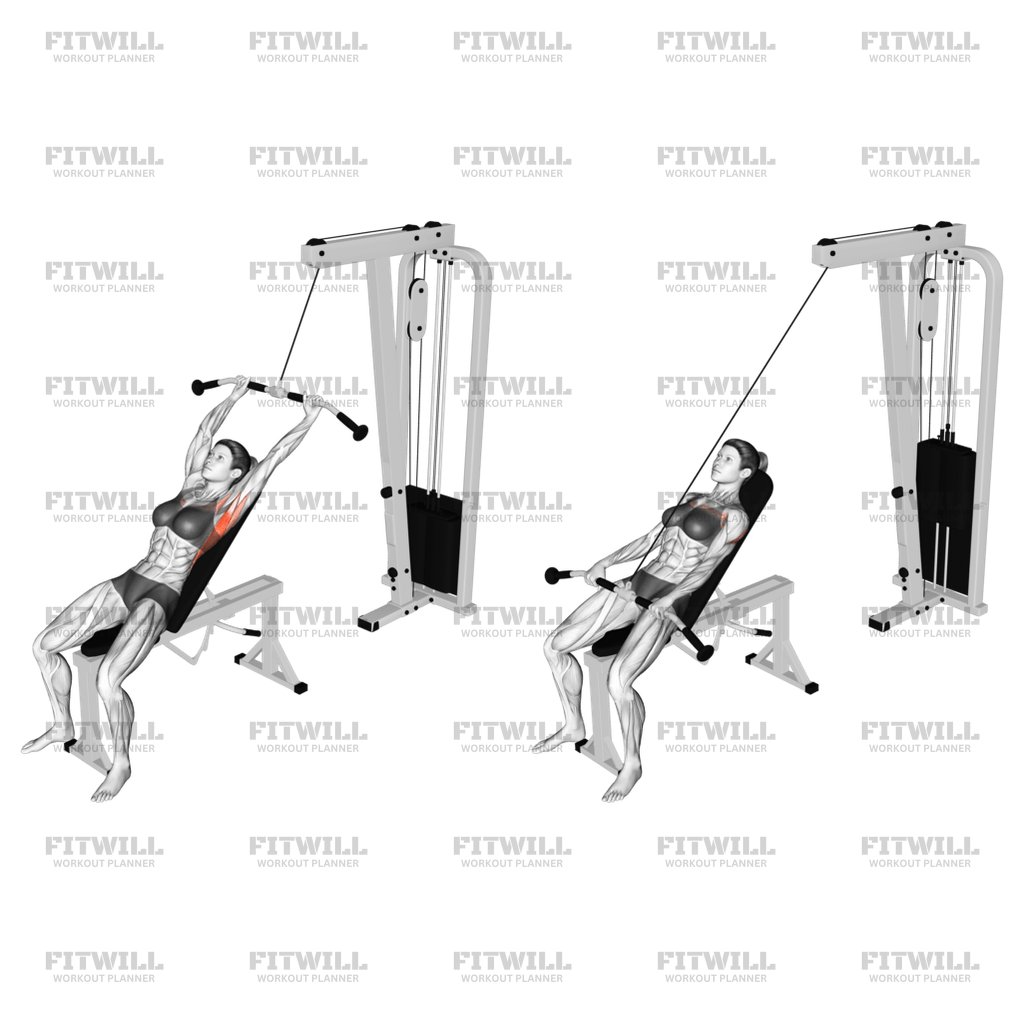 Cable Incline Pushdown: Exercise Guide, Video, Techniques, Benefits ...