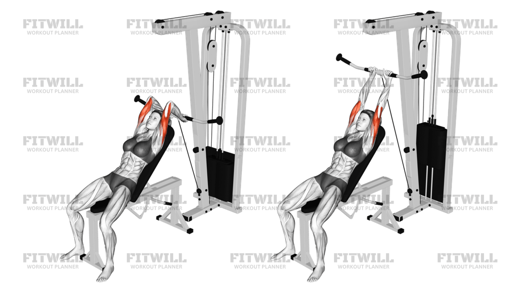 How to do Cable Incline Triceps Extension: Techniques, Benefits, Tips ...