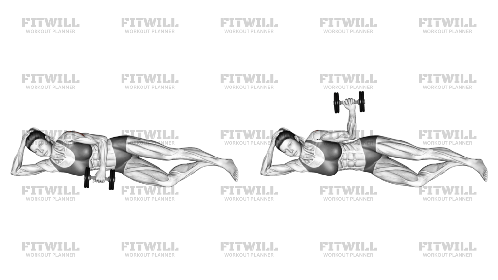 Dumbbell Lying External Shoulder Rotation Exercise Guide Techniques Benefits How To Muscles