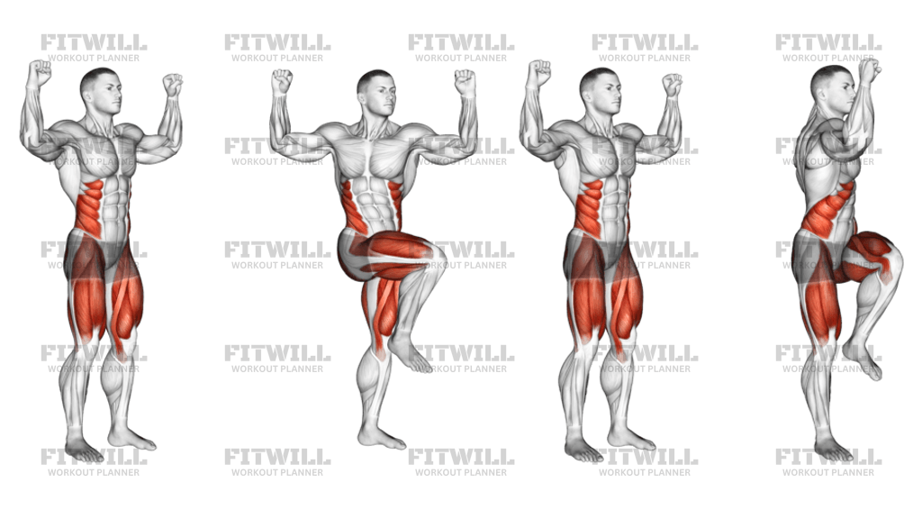 Elbow To Knee Twists: Exercise Guide, Techniques, Benefits, How to ...