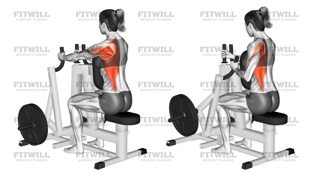Lever Alternating Narrow Grip Seated Row (plate Loaded): Exercise Guide ...