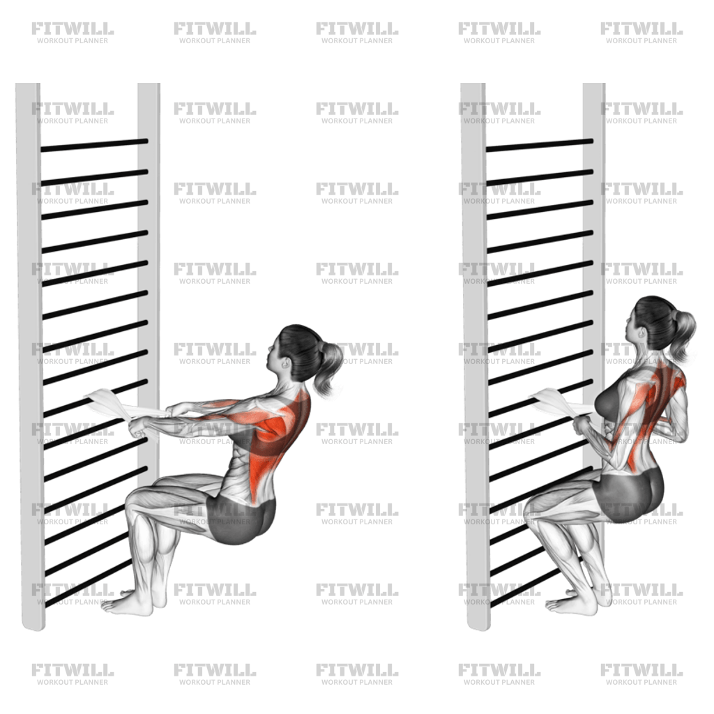 Bodyweight Squatting Row (with Towel): Exercise Guide, Techniques ...