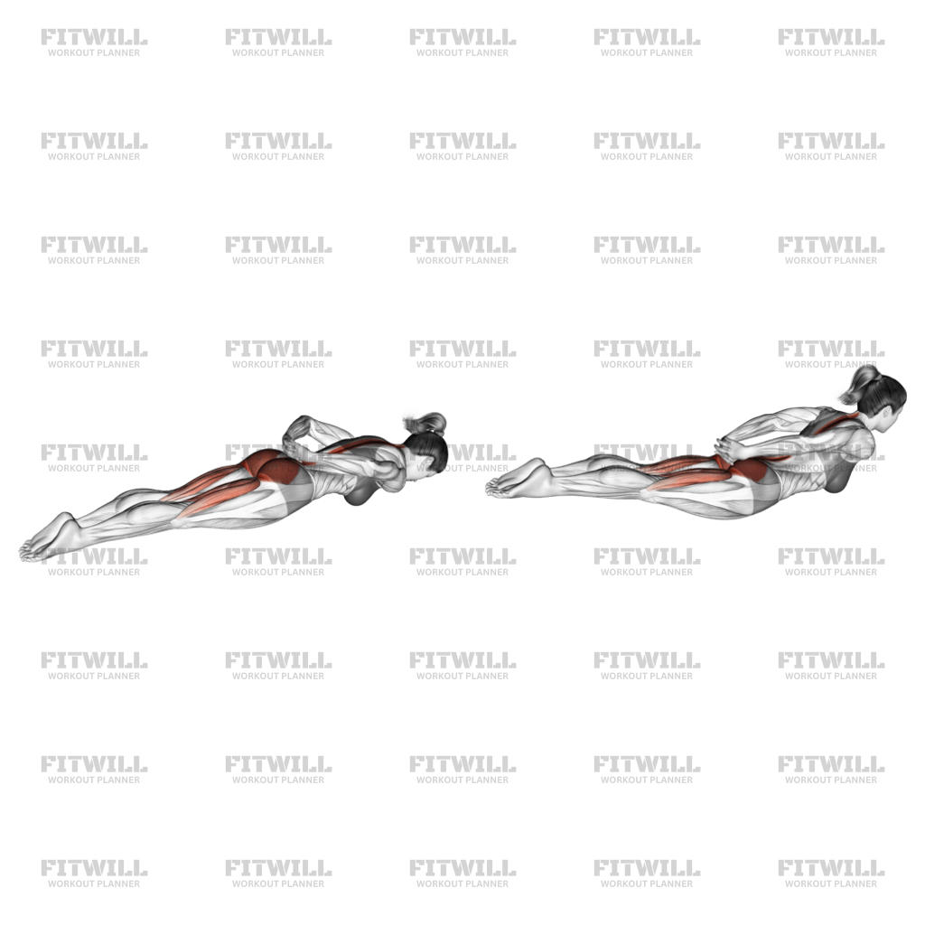 Prone Cobra Hands Interlocked: Exercise Guide, Techniques, Benefits ...